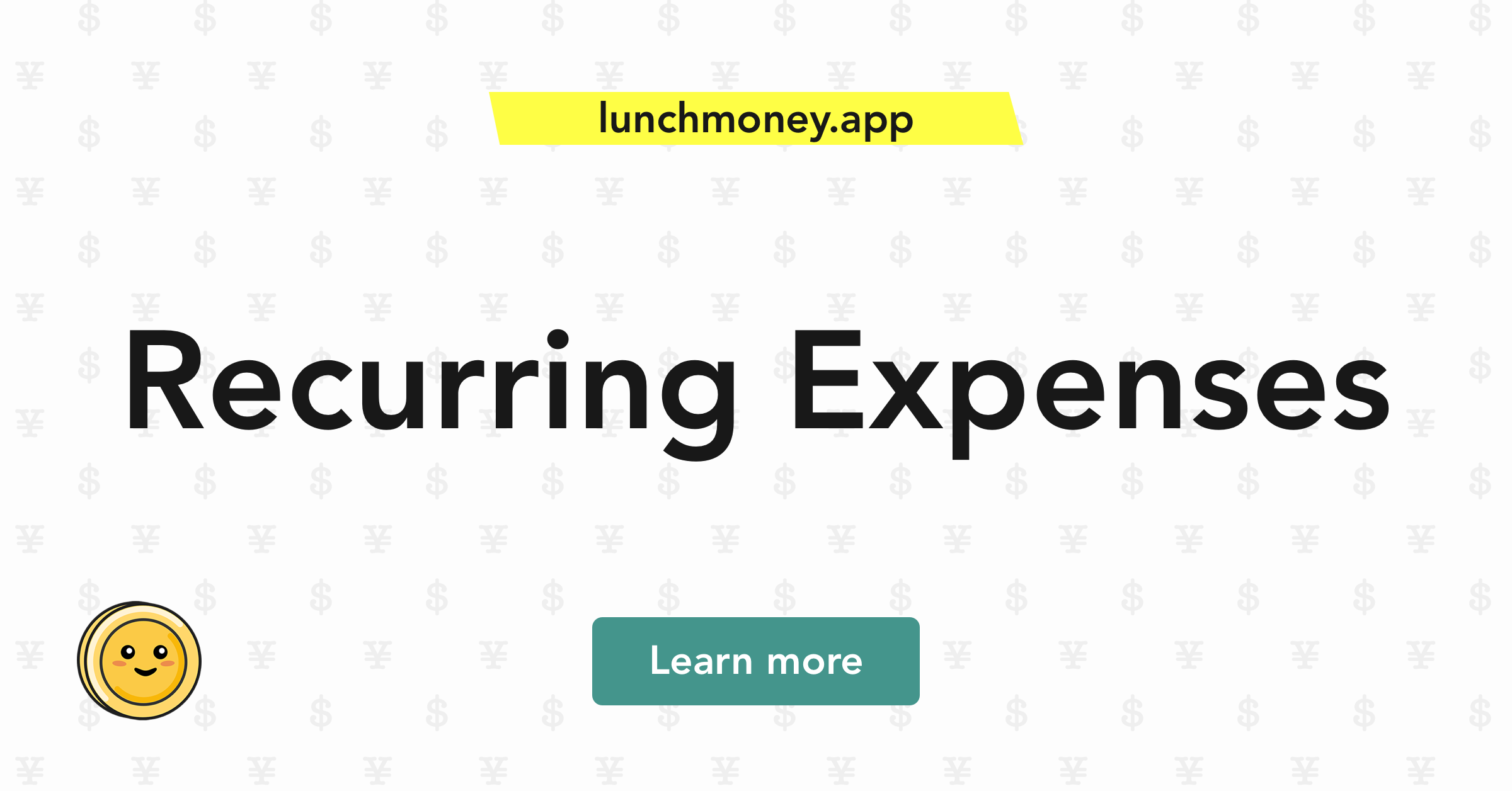 Recurring Items | Lunch Money