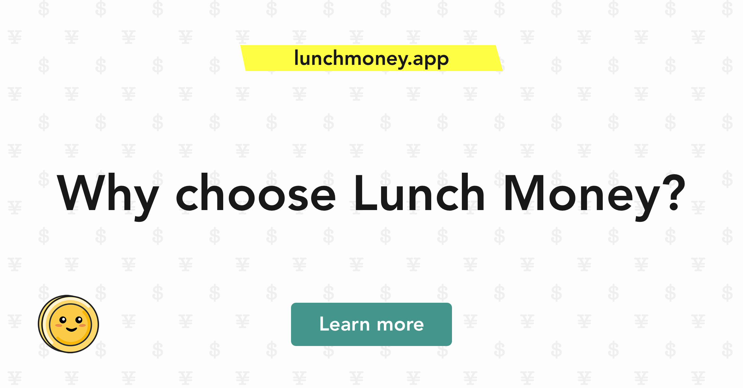 Why Choose Lunch Money?